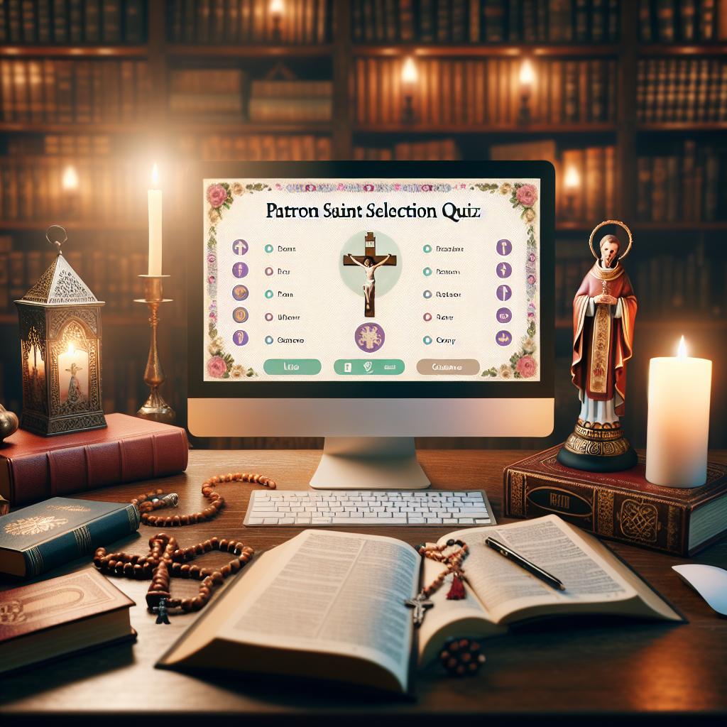 How to Pick a Patron Saint Quiz Fun and Spiritual Self-Discovery ...